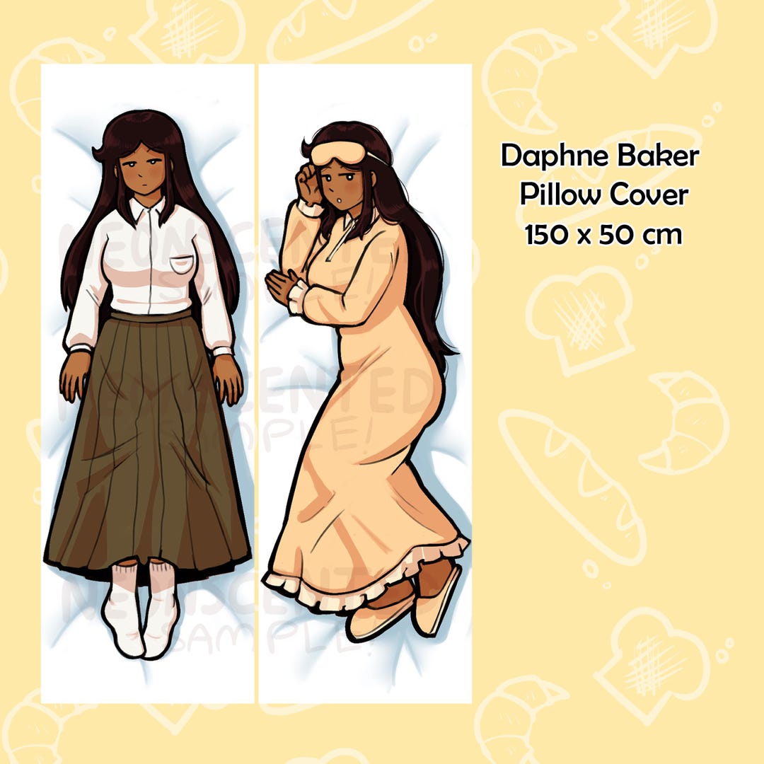 Daphne Omori Body Pillow Case Daphne Baker Dakimakura Pillow Cover Etsy