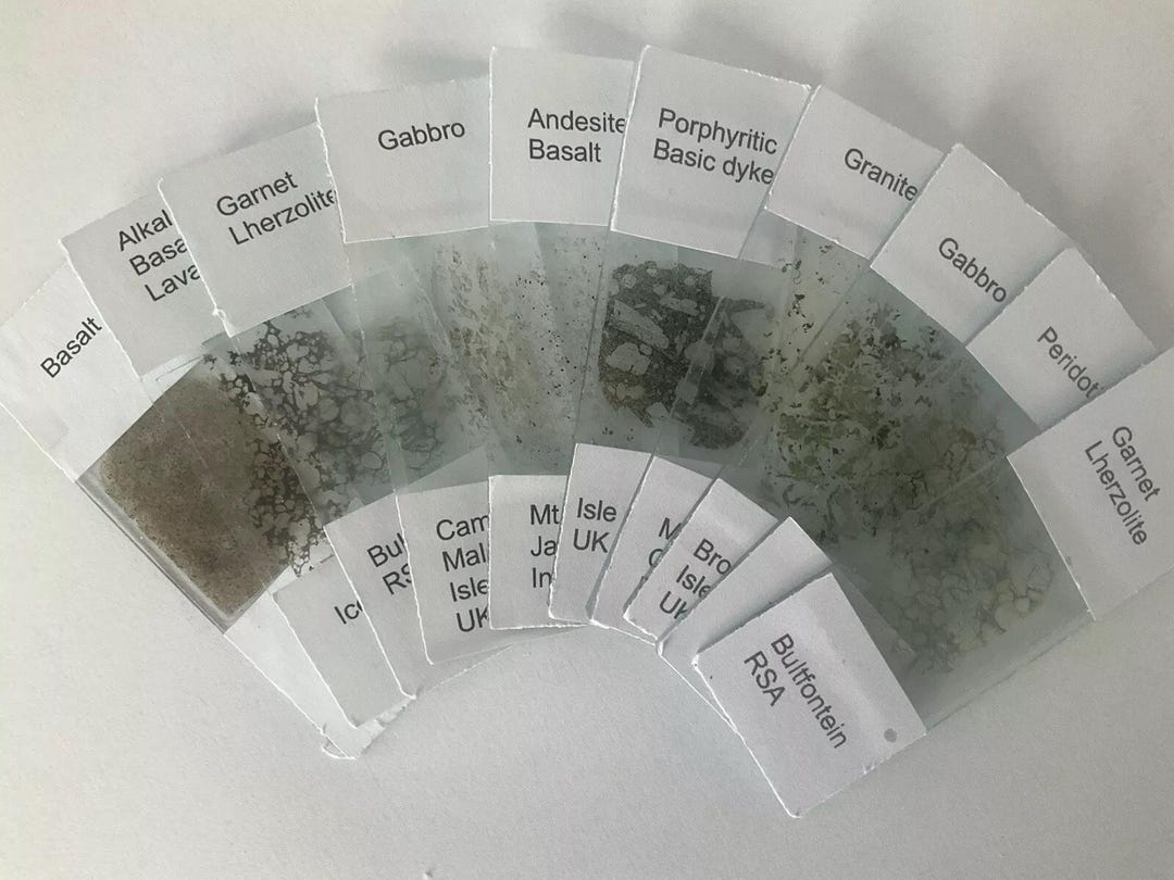Geological Microscope Preparation Slides (thin Sections) Service From ...