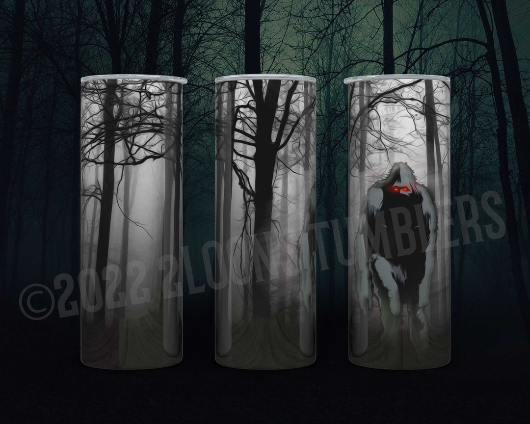 Squatch Tumbler Wrap - 20oz Skinny Tumbler Wrap, Digital Download, PNG ...