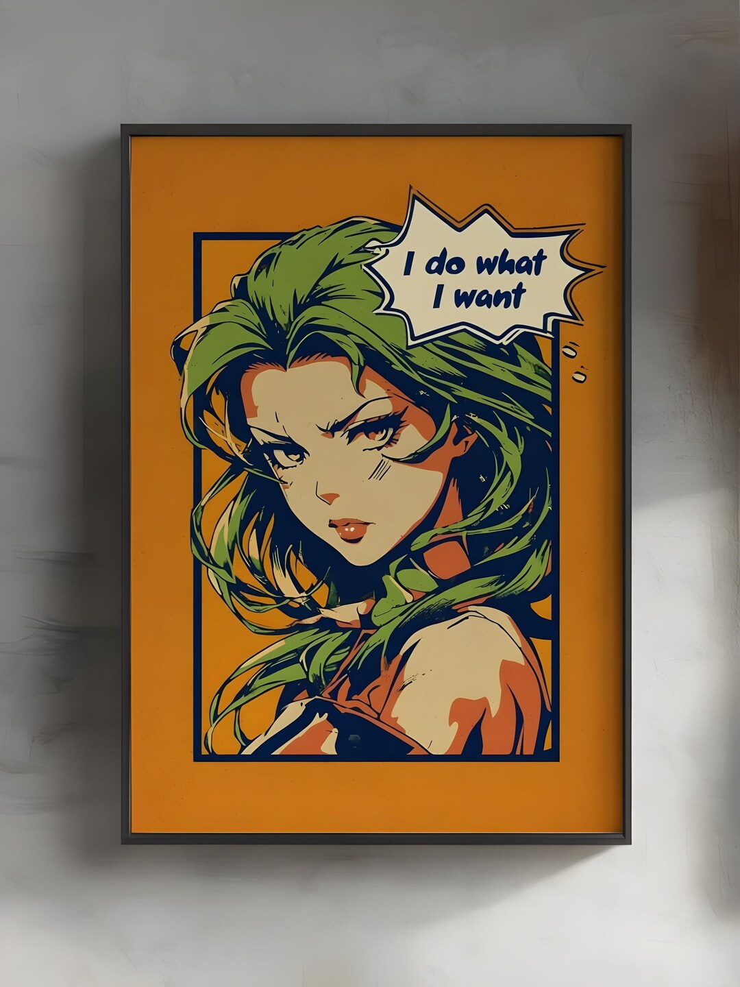 Anime Poster Digital Print, Anime Poster Print, Minimalist Anime, Gamer ...