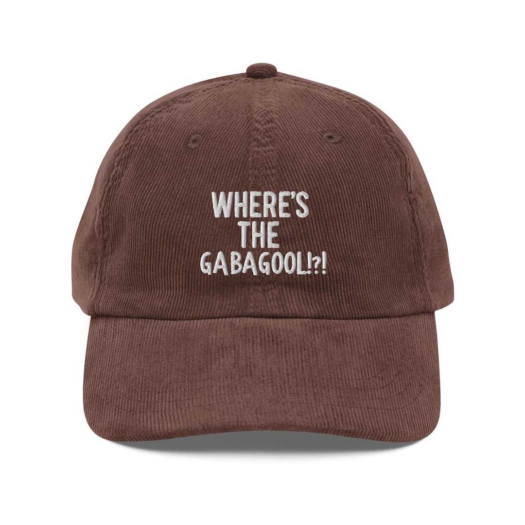 Where’s the Gabagool? Corduroy Hat – Embroidered Italian Slang Cap ...