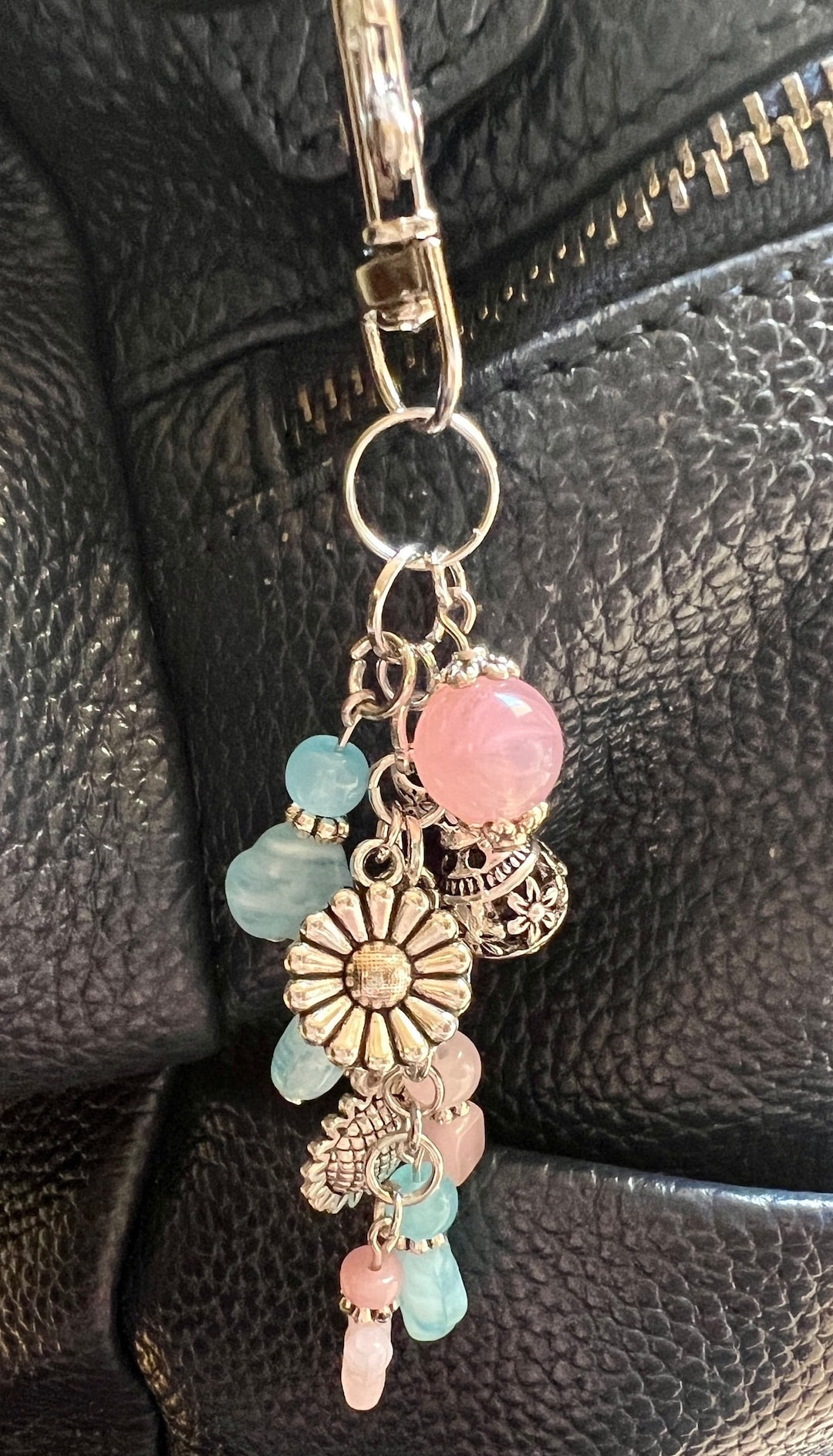 Purse Charm Handbag Jewelry Pink Purse Jewelry Pastel Jewelry Backpack ...