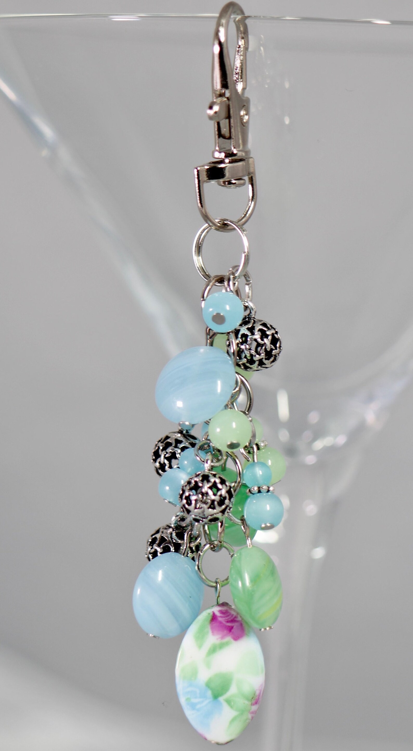 Purse Charm Backpack Charm Beaded Purse Charm Pastel - Etsy