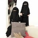 Children Niqab, Children Burqa, Children Hijab Sets Black Collour - Etsy