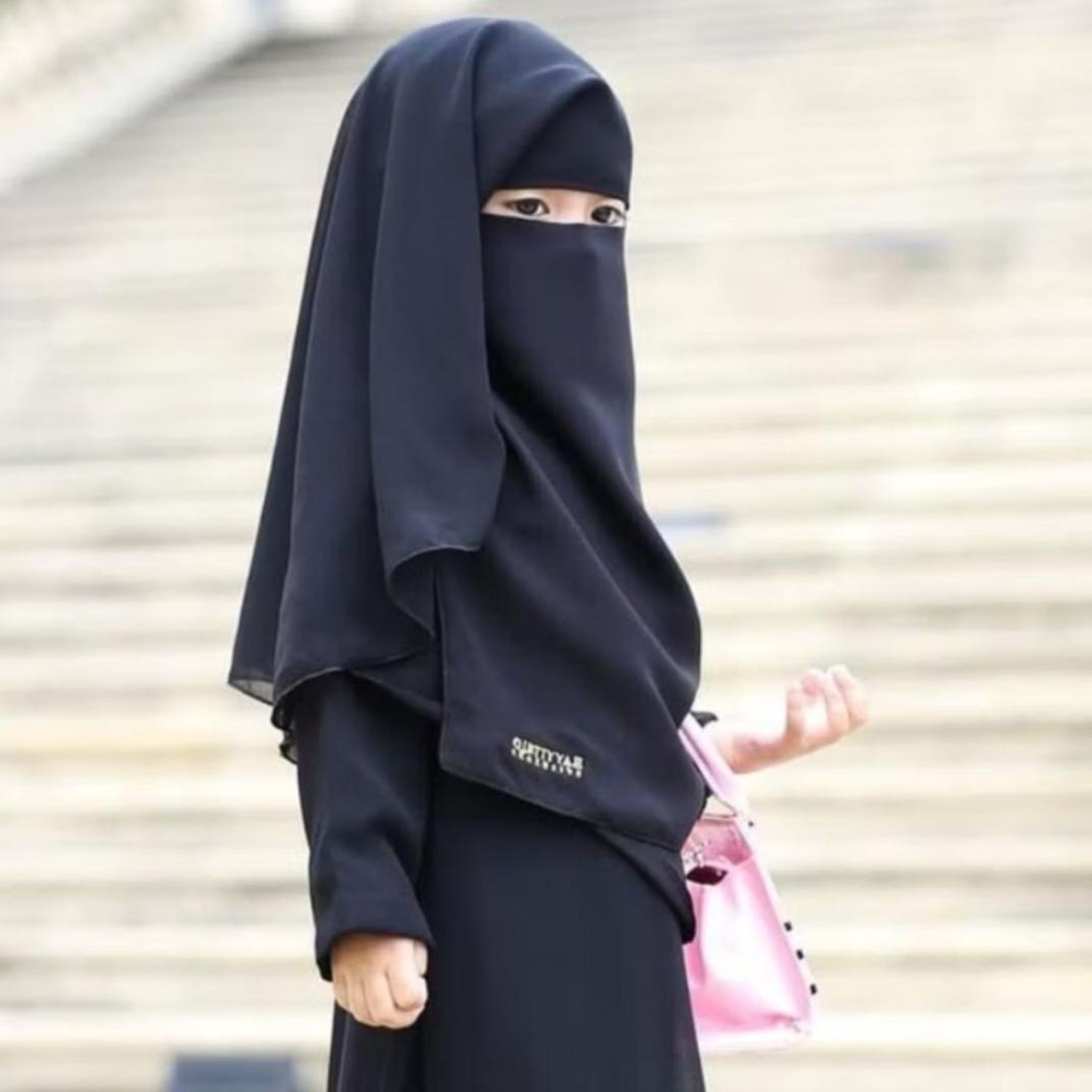 Children Niqab, Children Burqa, Children Hijab Sets Black Collour - Etsy