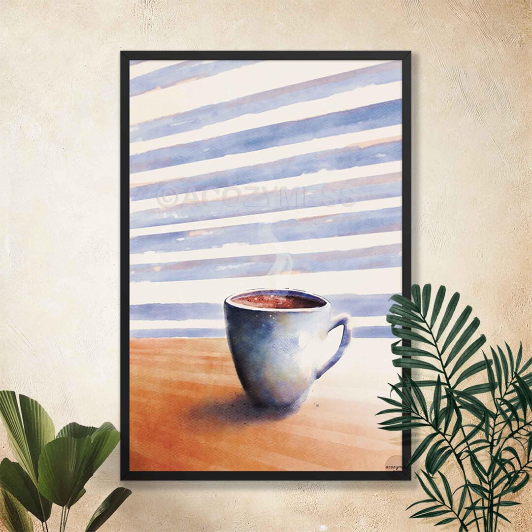 Coffee Poster | Cafe Wall Decor for Kitchen, Office, or Coffee Bar - Etsy