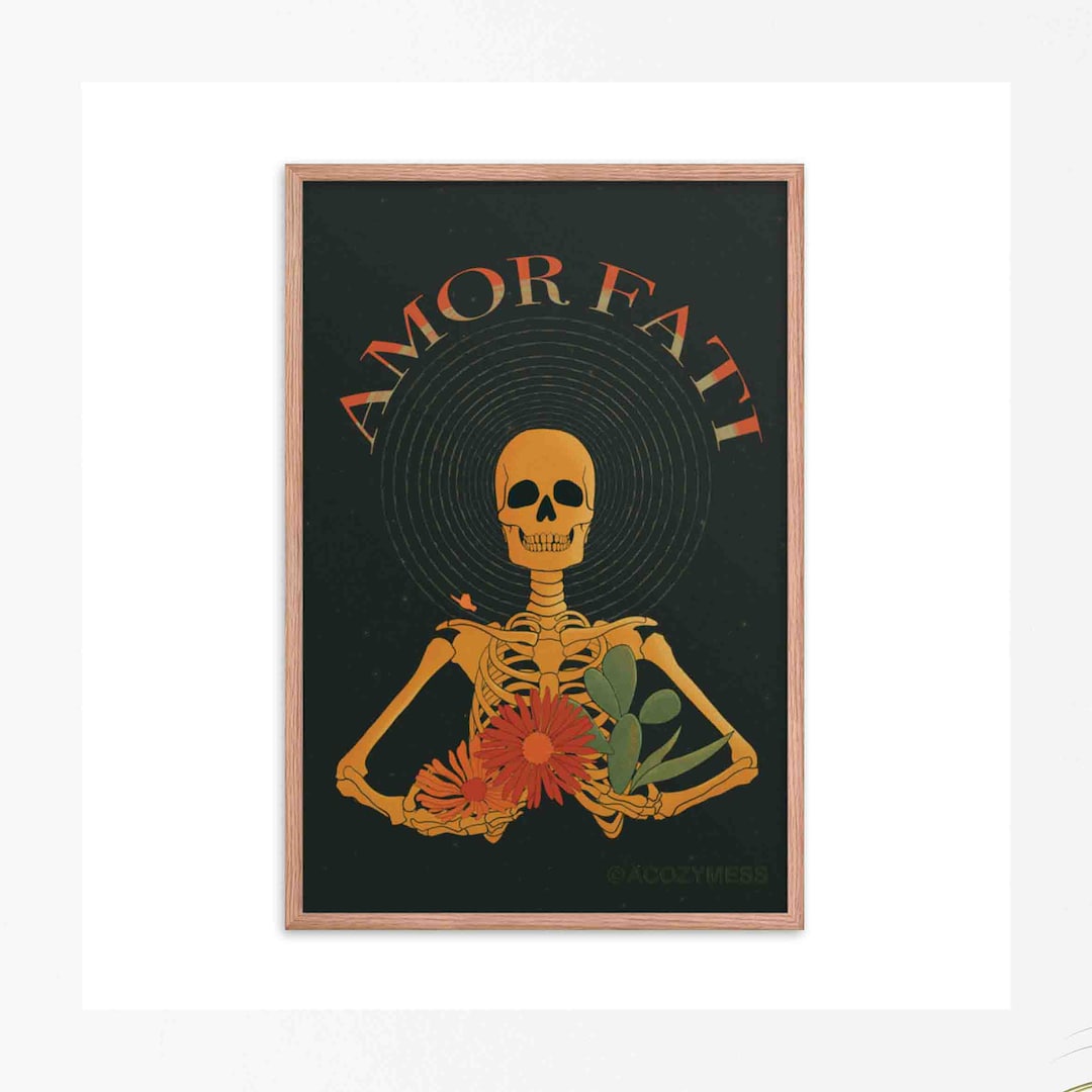 Amor Fati Poster, Stoic Poster, Stoicism Wall Art - Etsy