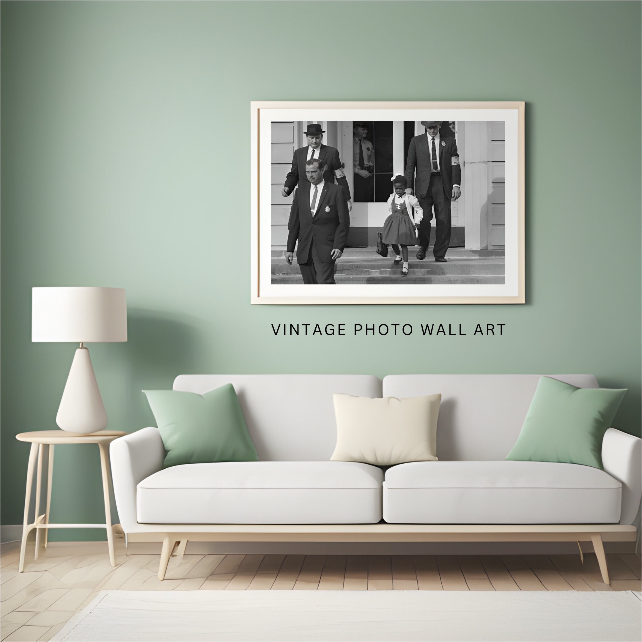 Ruby Bridges Photo Print: Black History Art Poster (digital Download) 2 ...