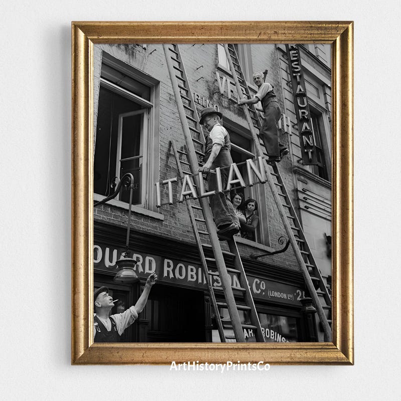 London Restaurants - Etsy Finland