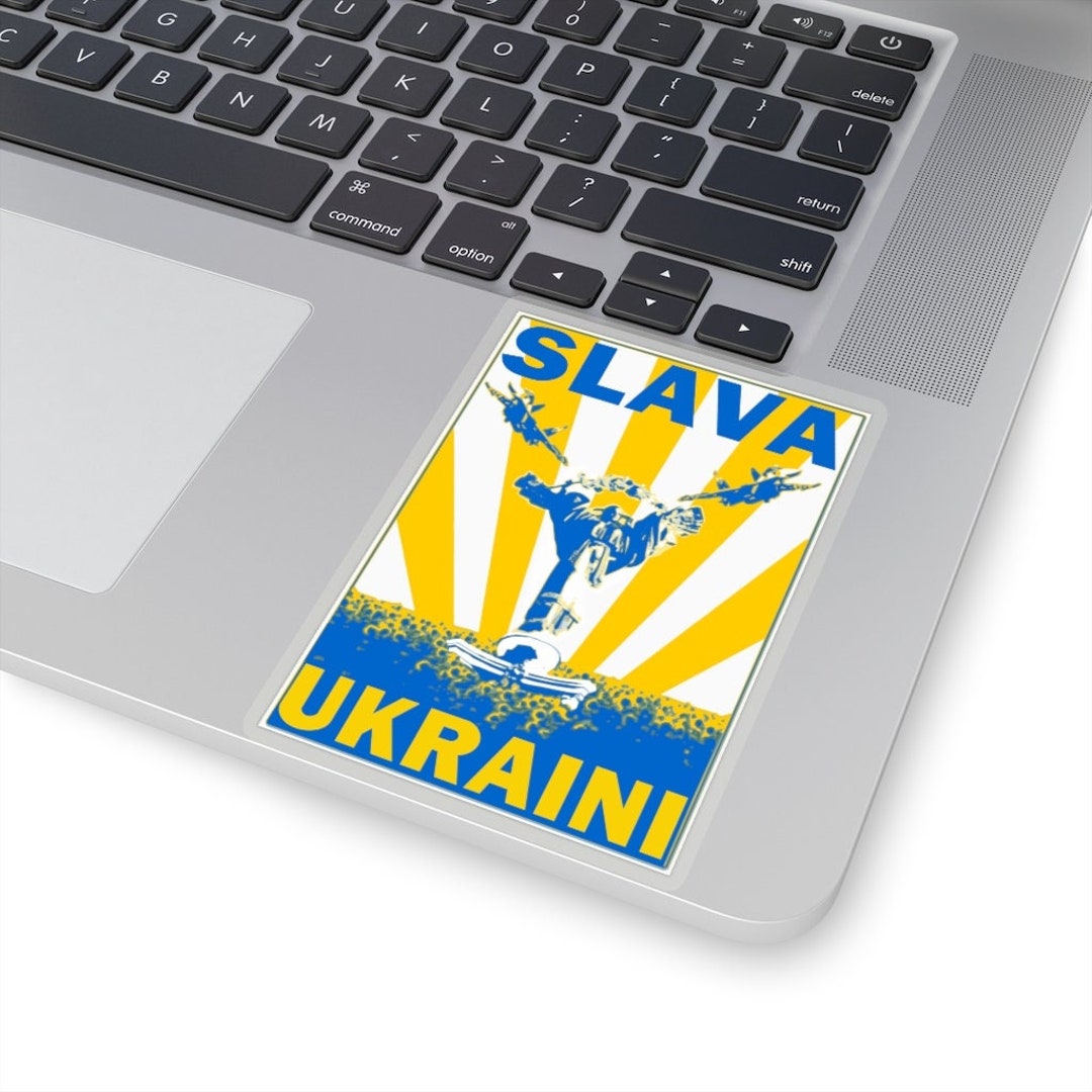 Slava Ukraini || Ukraine Sticker || Stay Strong || Support || Monument ...