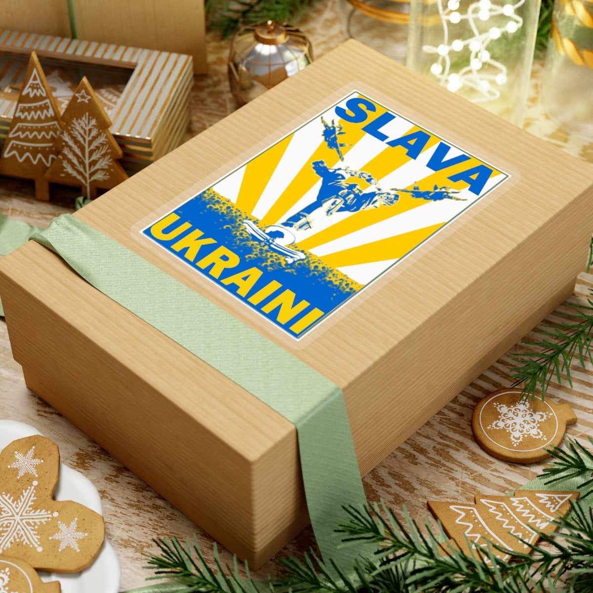 Slava Ukraini || Ukraine Sticker || Stay Strong || Support || Monument ...