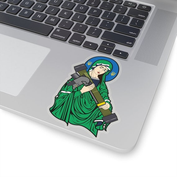St. Javelin Ukraine Sticker Decal - Etsy