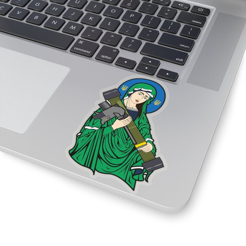 St. Javelin Ukraine Sticker Decal - Etsy