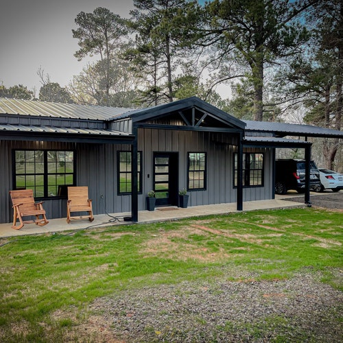 Monitor Style Barndominium 56' X 40' THE TUSCALOOSA - Etsy Hong Kong