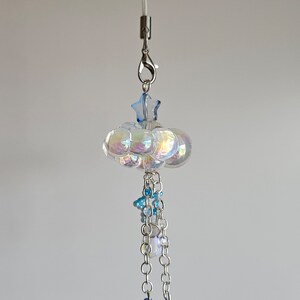 Cloud Jellyfish Phone Charm, Cloud Jellyfish, Phone Accessories - Etsy