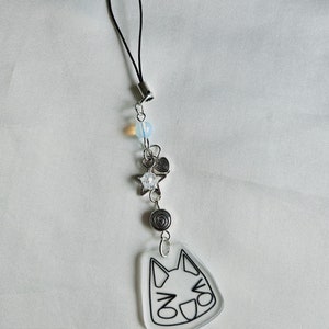 Toro Cat Phone Charm - Etsy