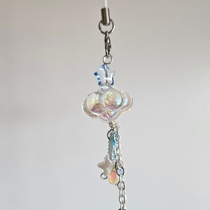 Cloud Jellyfish Phone Charm, Cloud Jellyfish, Phone Accessories - Etsy