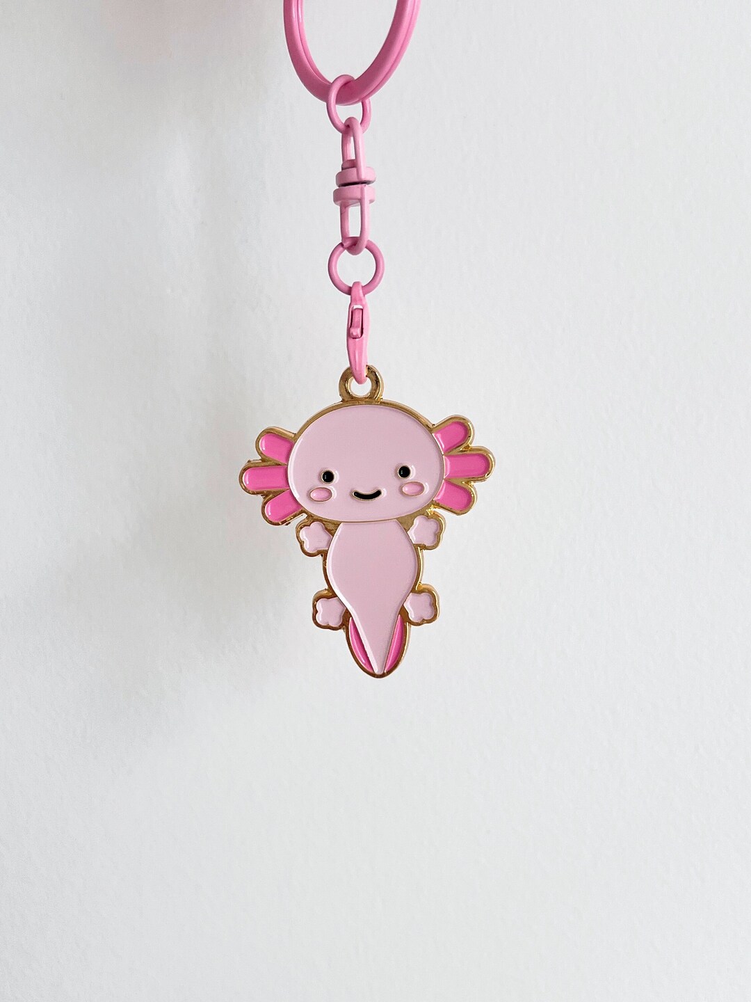 Axolotl Keychain Axolotl Keyring Axolotl Kawaii Gift for - Etsy