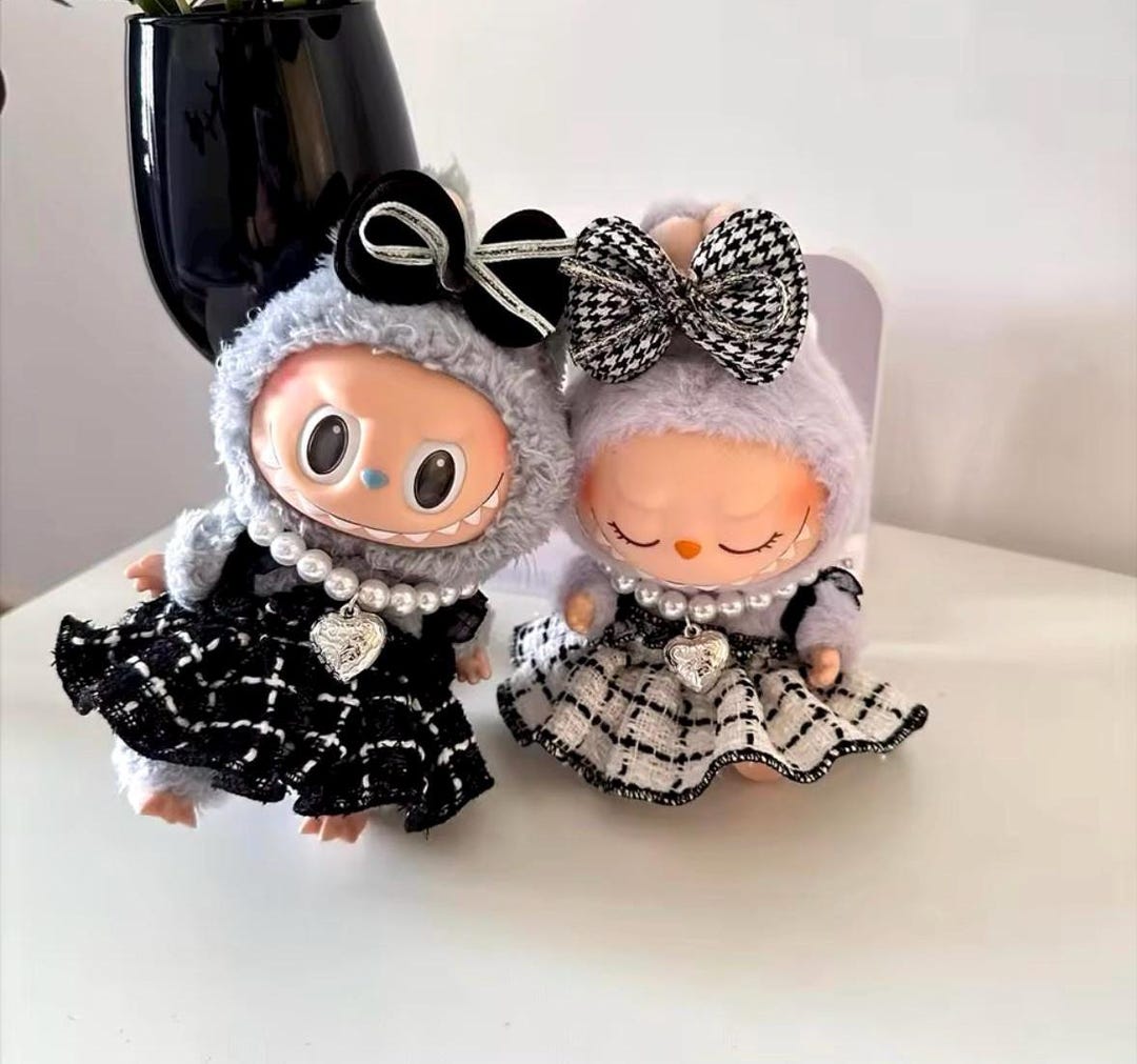 Handmade Doll Clothes, Handmade Labubu Outfit, Labubu Dress - Etsy