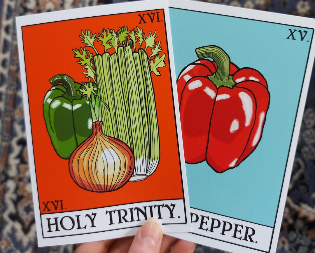 Holy Trinity Tarot Art Print – French or English – 5x7 Art Print ...