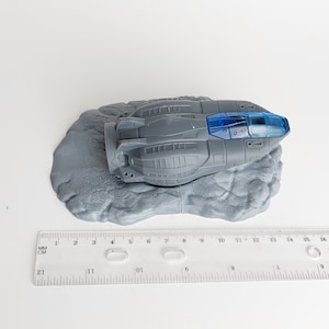 HGC - Crashed Lifepod Scenery - 1/100th Scale Model - Etsy