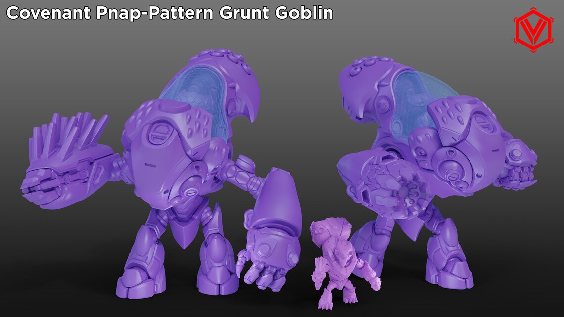 HGC Midget Goblin Mech 1/100th Scale Model - Etsy