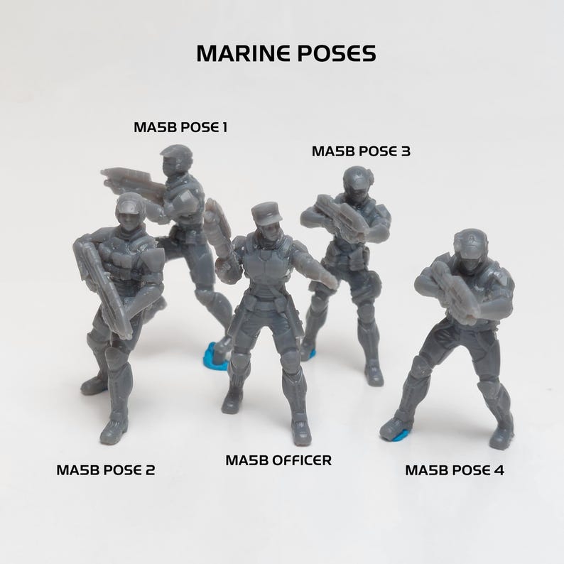 Marine Infantry - 1/58th to 1/46th Skirmish Scale Miniature - Etsy