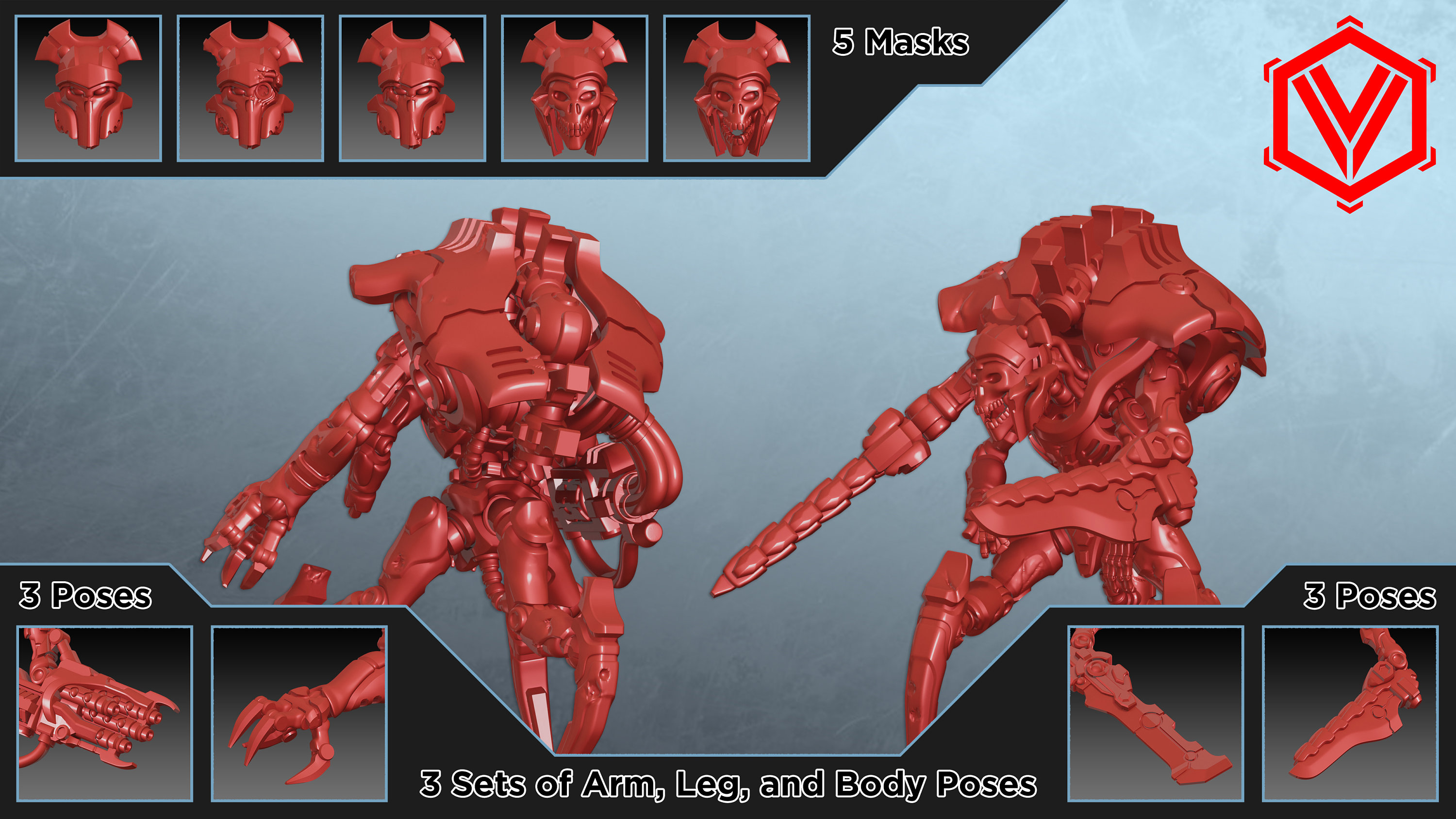 Promethakh Executioners - 28mm Resin Model - Etsy