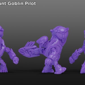 HGC - Midget Goblin Mech - 1/100th Scale Model - Etsy
