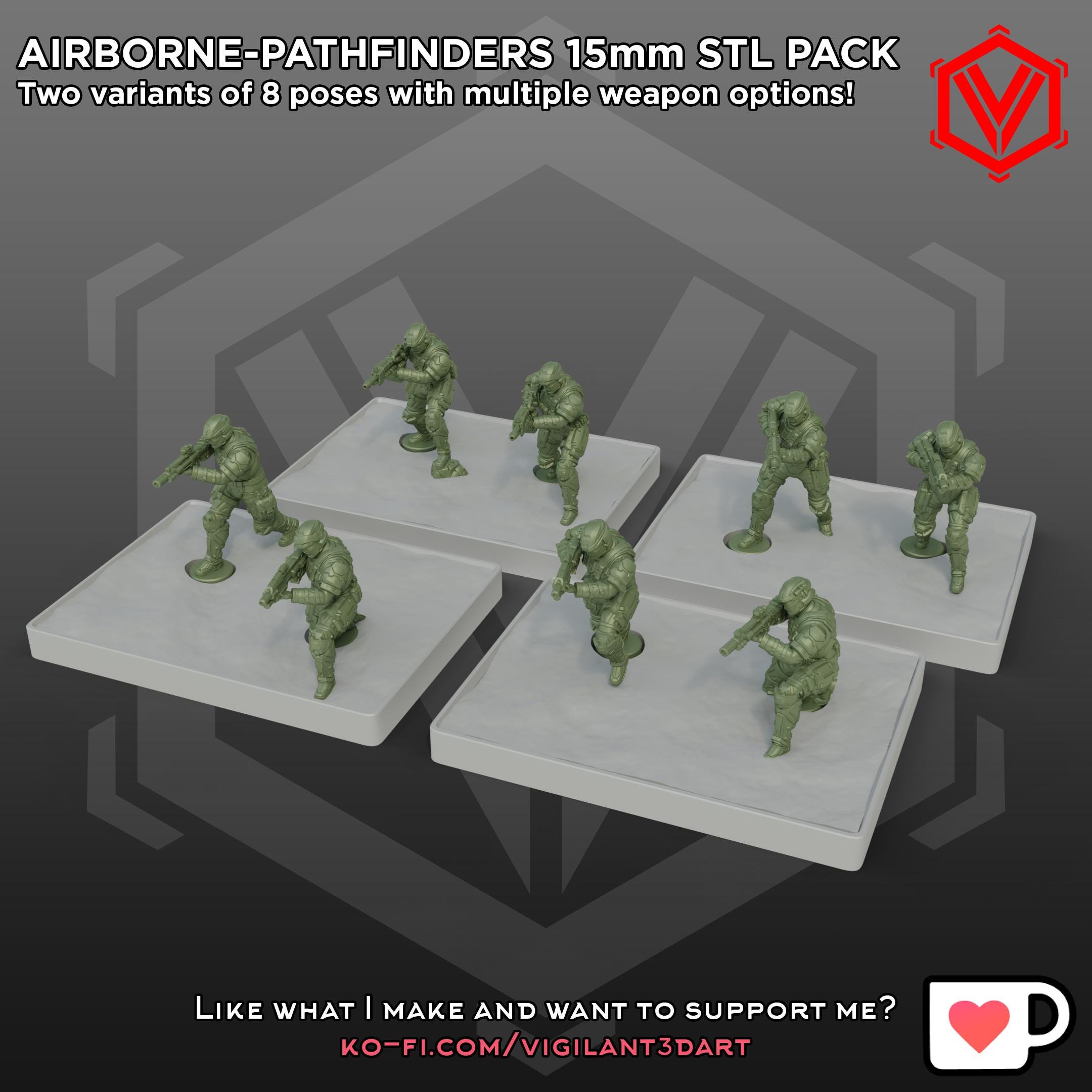 HGC - Airborne/pathfinders - 1/100th Scale Models - Etsy