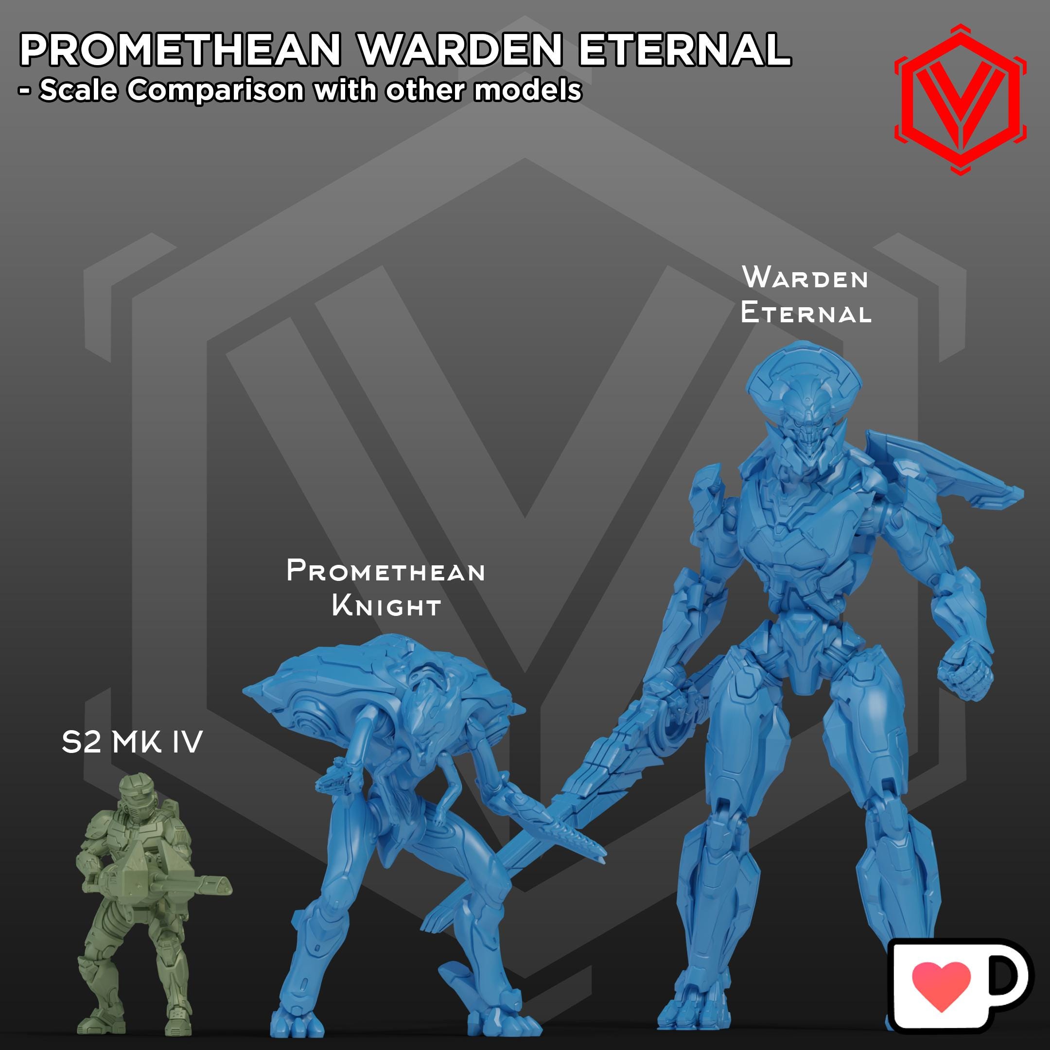 Ancient Construct Warden - 1/58th to 1/46th Skirmish Scale Model - Etsy
