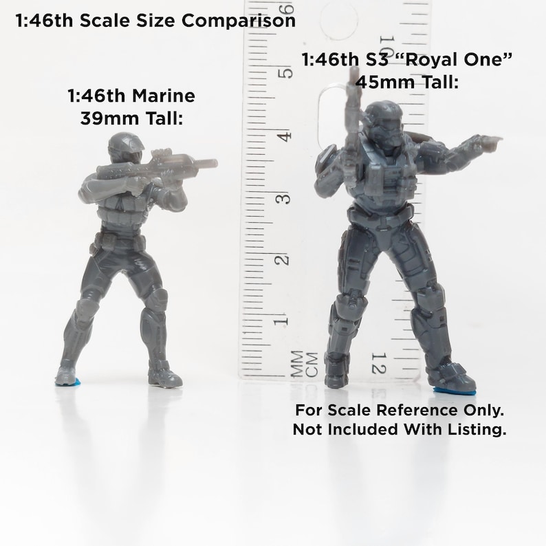 Marine Infantry - 1/58th to 1/46th Skirmish Scale Miniature - Etsy