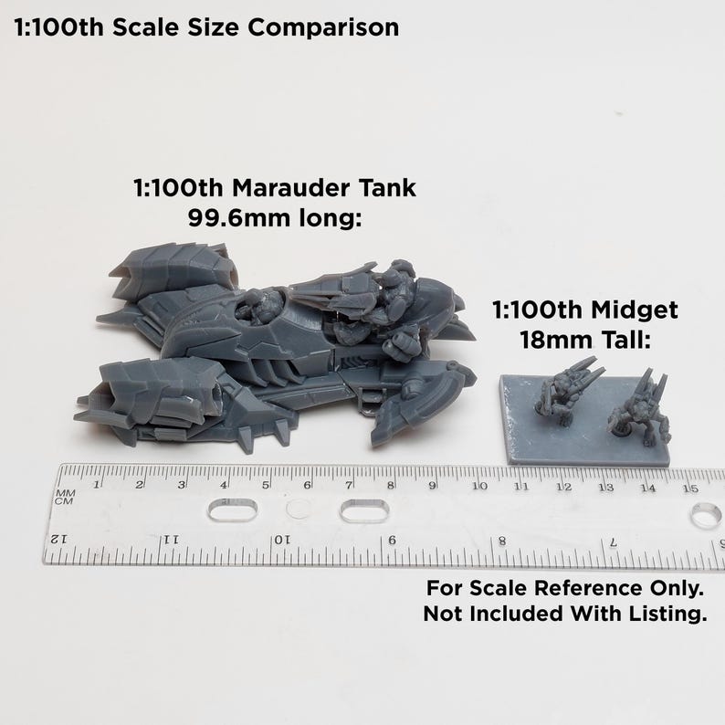HGC - Exiled Marauder Tank - 1/100th Scale Model - Etsy