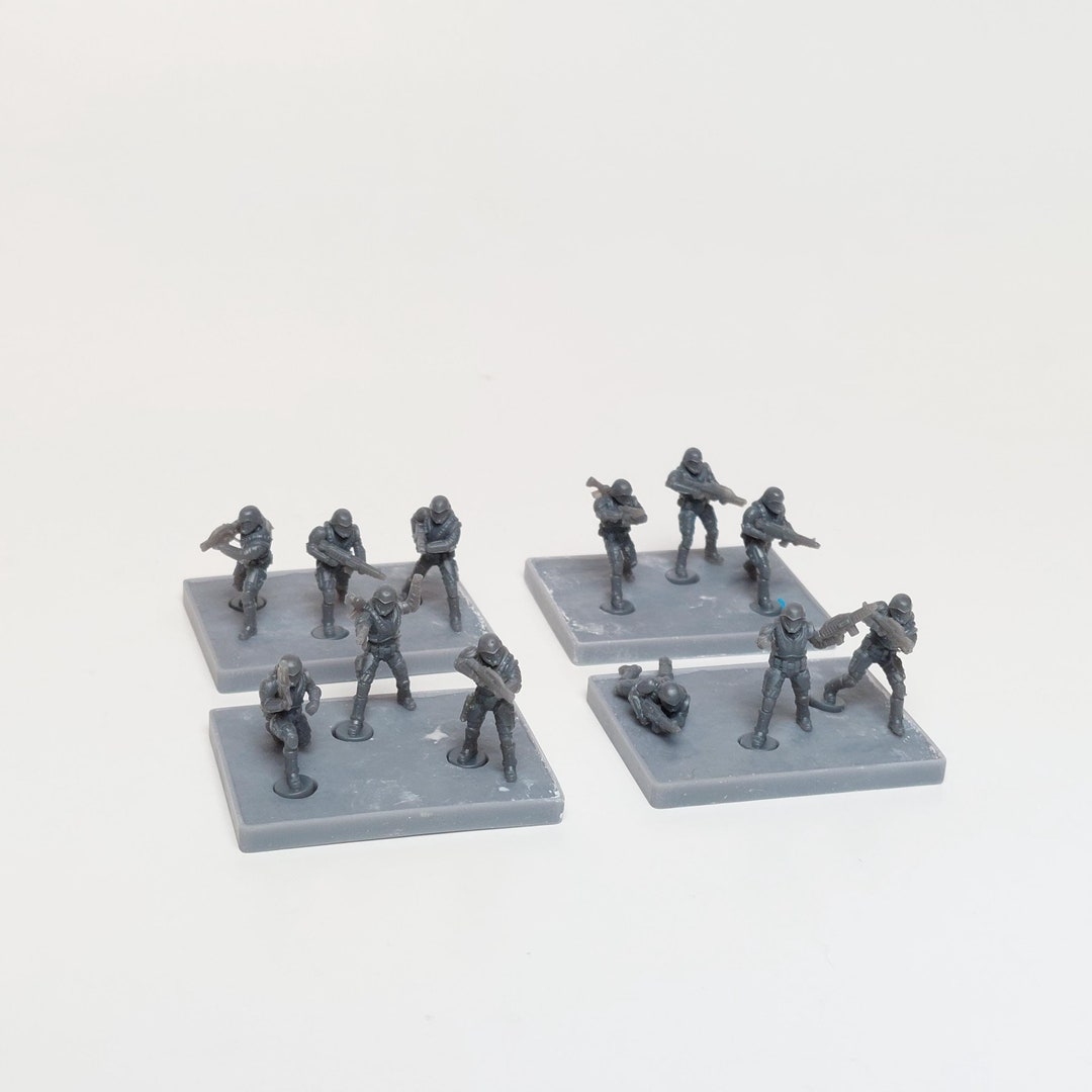 Brotherhood Soldier Squad - 15mm / 1:100th Scale Models - Etsy