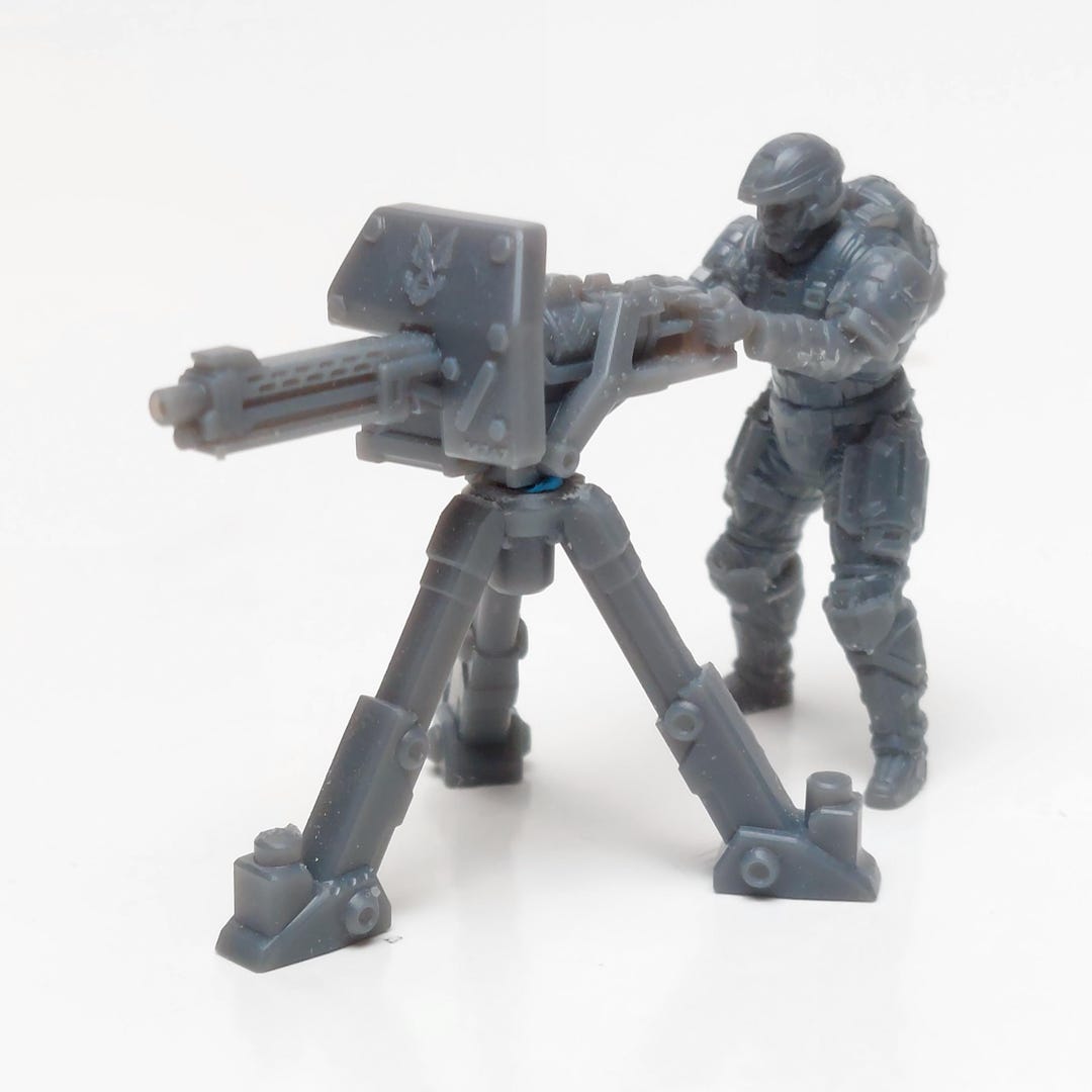 Army MG Turret - 1/58th to 1/46th Skirmish Scale Miniature - Etsy