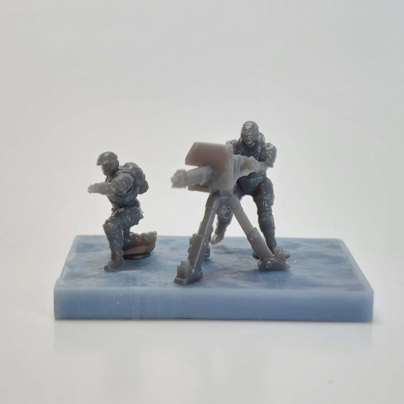 HGC Human Infantry Base 1/100th Scale Model - Etsy