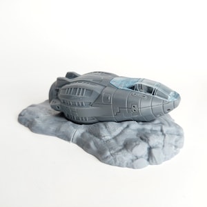 HGC - Crashed Lifepod Scenery - 1/100th Scale Model - Etsy