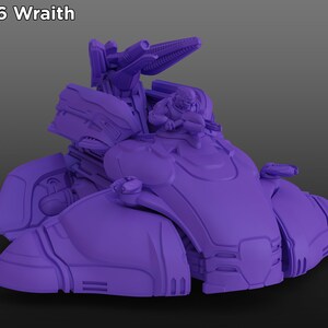 HGC - Wraith - 1/100th Scale Model - Etsy
