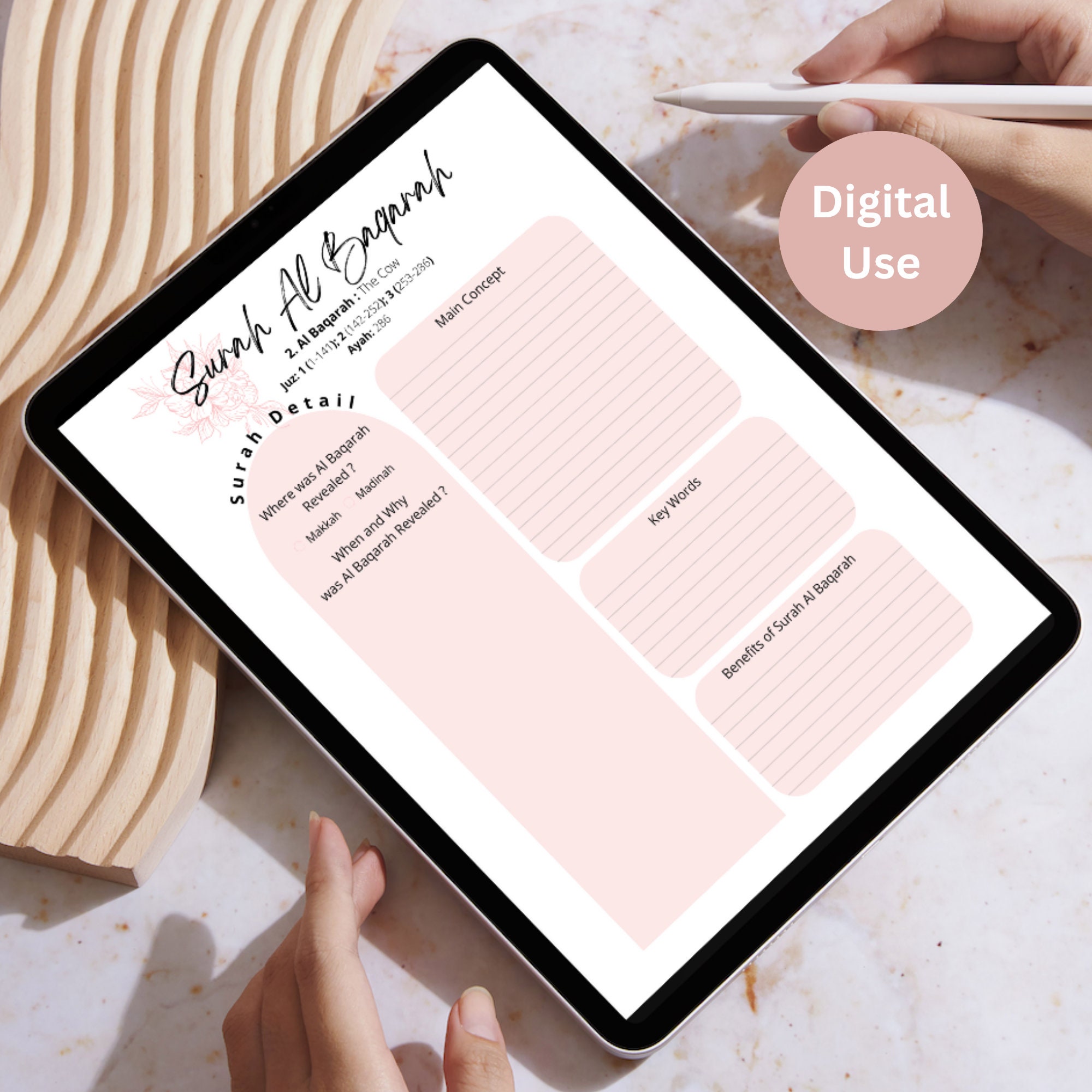 Quran Journal, Guided Quran Journaling, Digital Quran Journal ...