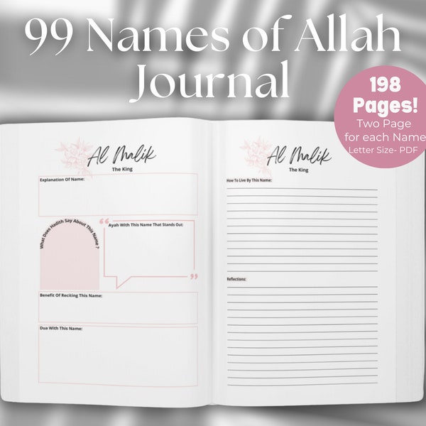Quran Journal, 115 Pages to Learn and Reflect on Each Surah of Quran ...