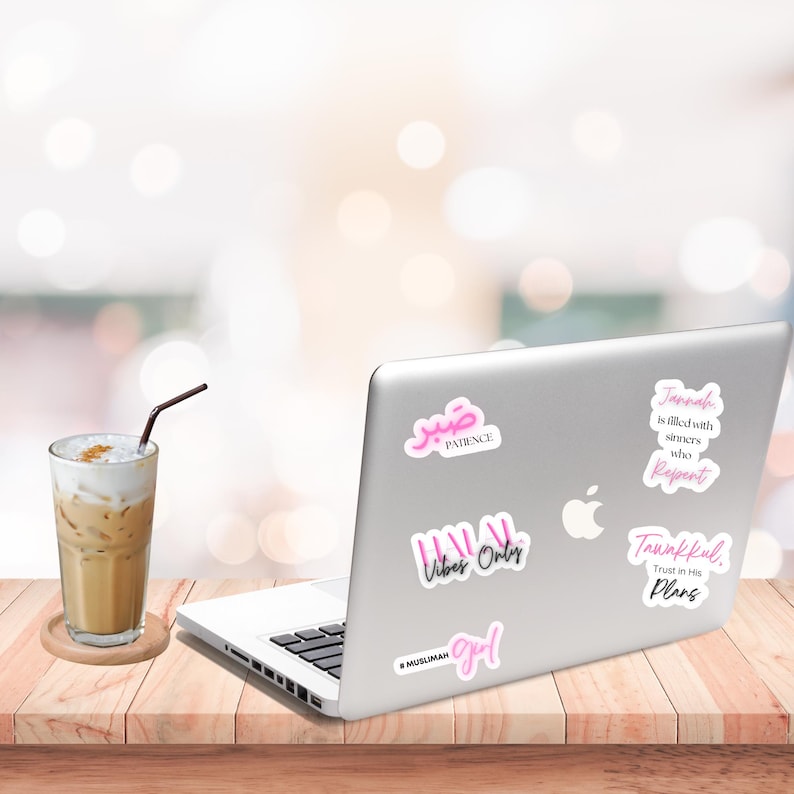 Muslim Sticker, Islamic Reminder, Islamic Sticker, Waterproof Glossy ...