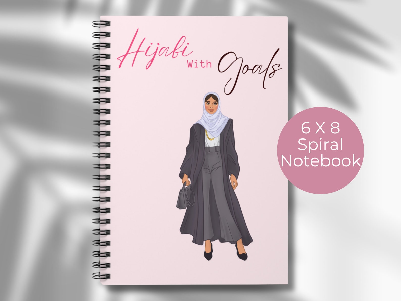 Hijabi With Goals Journal, Muslimah Journal, Goals Journal, to Do List ...