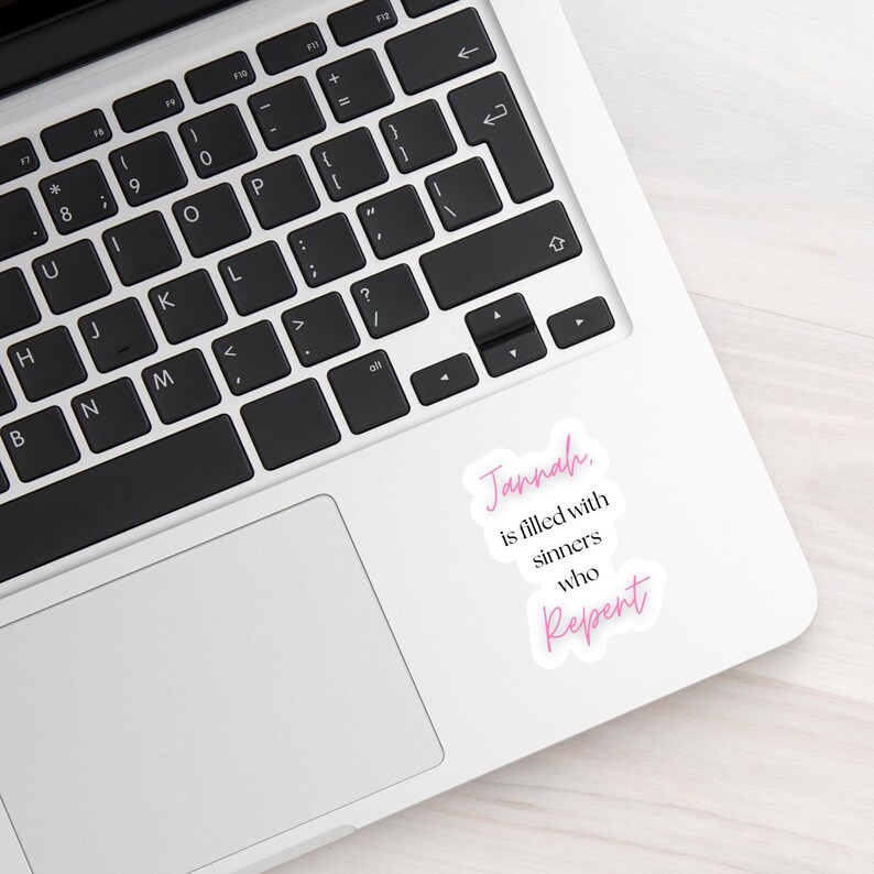 Muslim Sticker, Islamic Reminder, Islamic Sticker, Waterproof Glossy ...