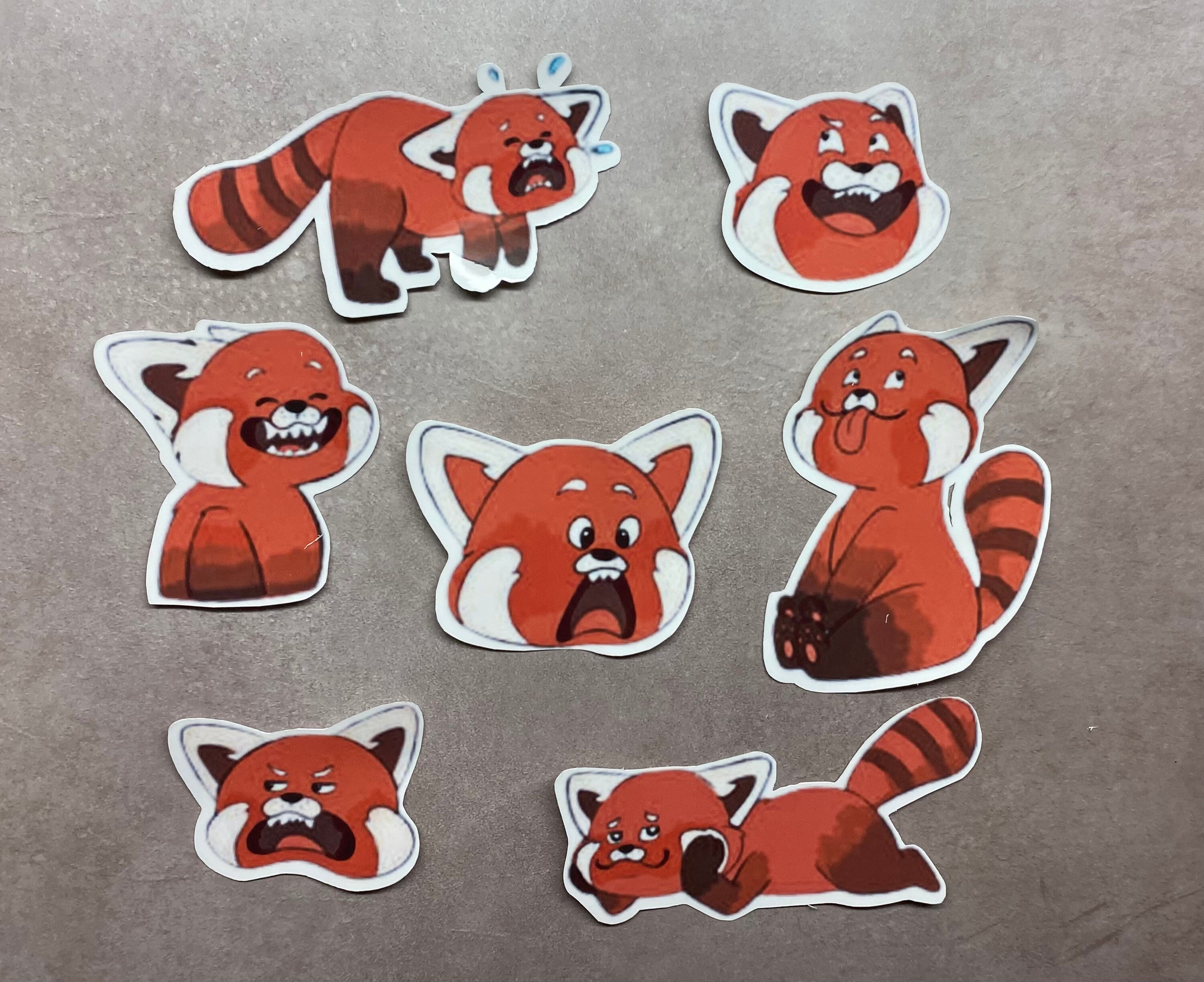 Paper Stickers Paper & Party Supplies Turning Red Sticker Mei Lee ...