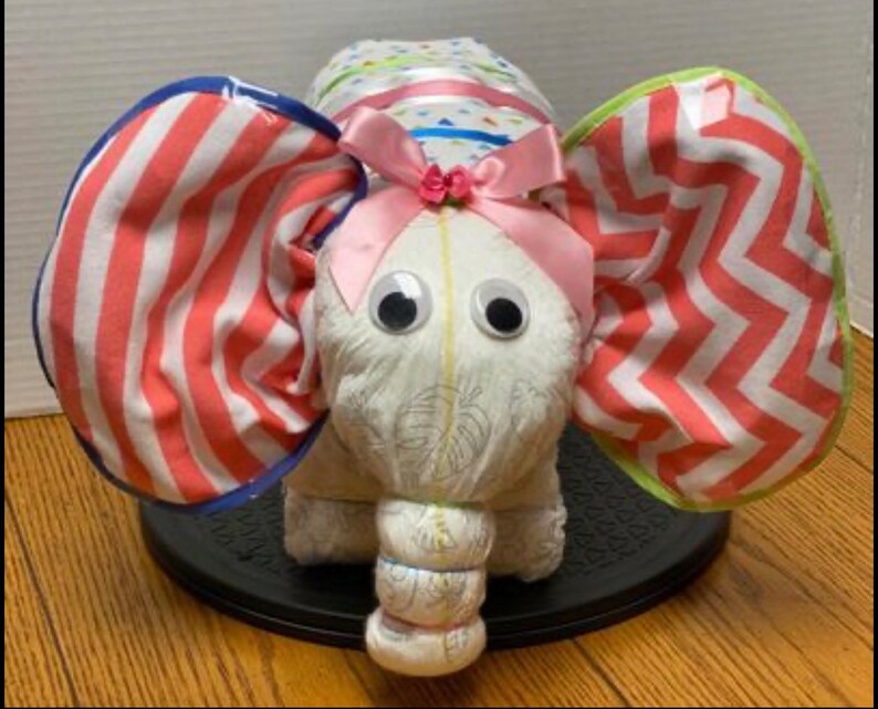 Elephant Diaper Creation - Etsy