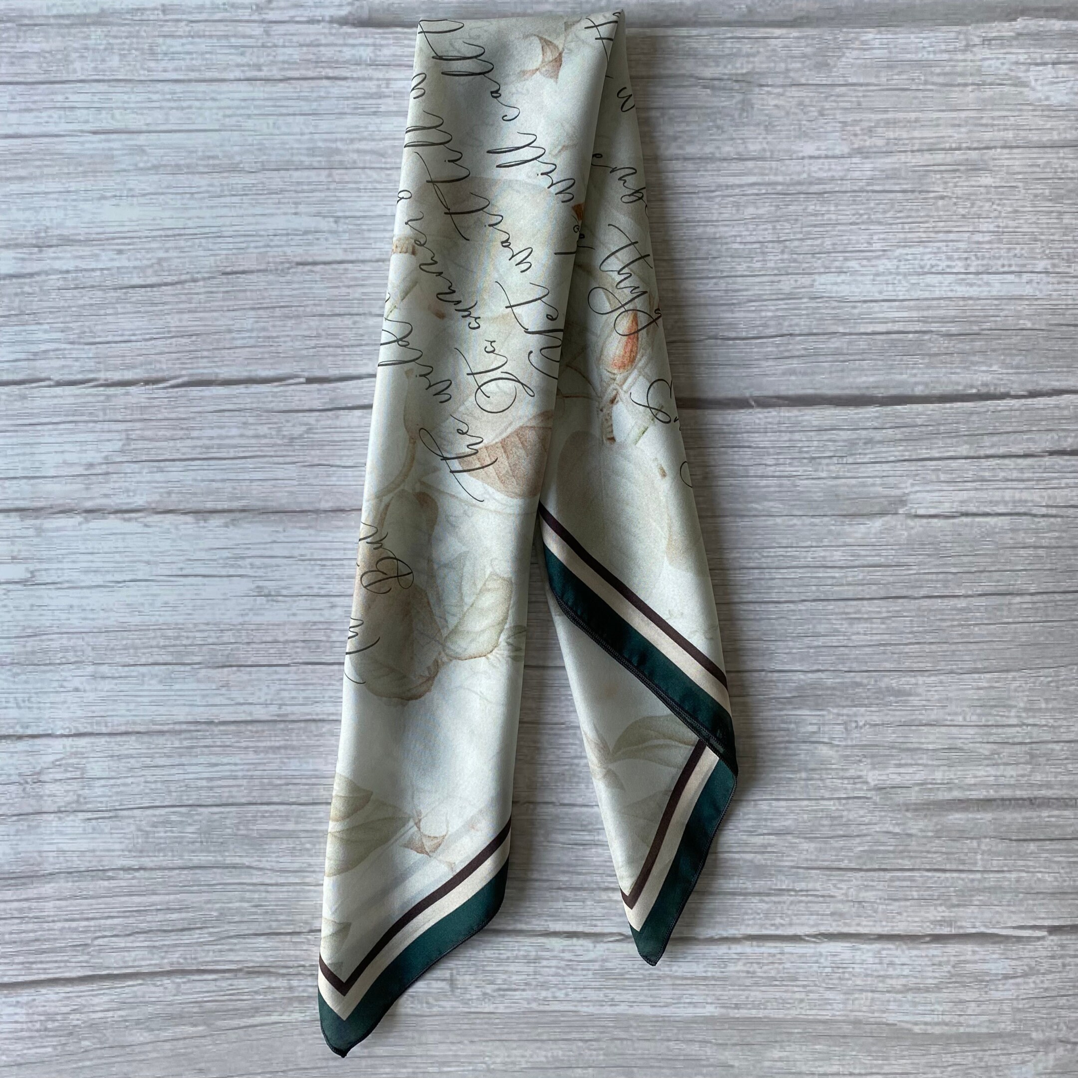 Emily Bronte Poem Scarf Love and Friendship - Etsy