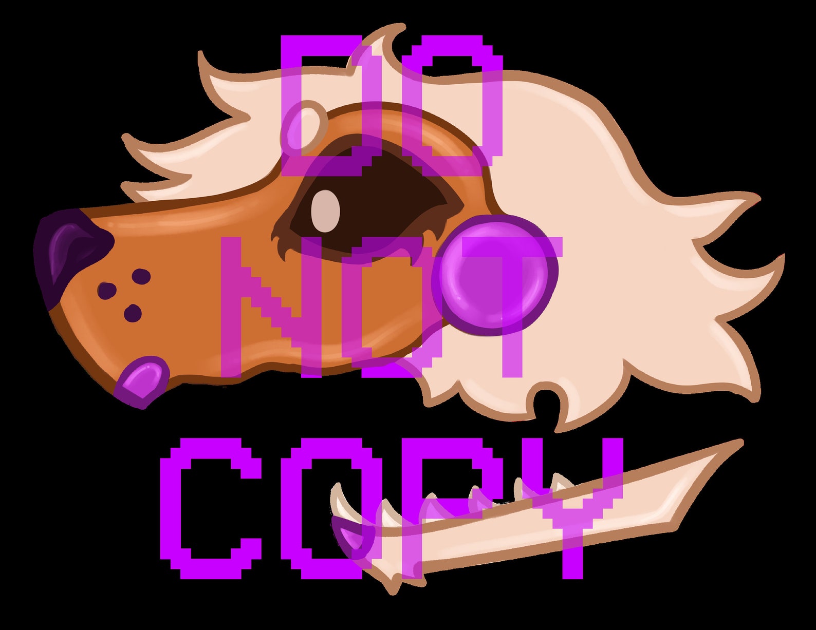 Lolbit Paper Dragon Puppet FNAF - Etsy