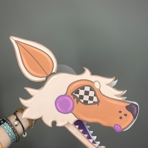 Lolbit Paper Dragon Puppet FNAF - Etsy