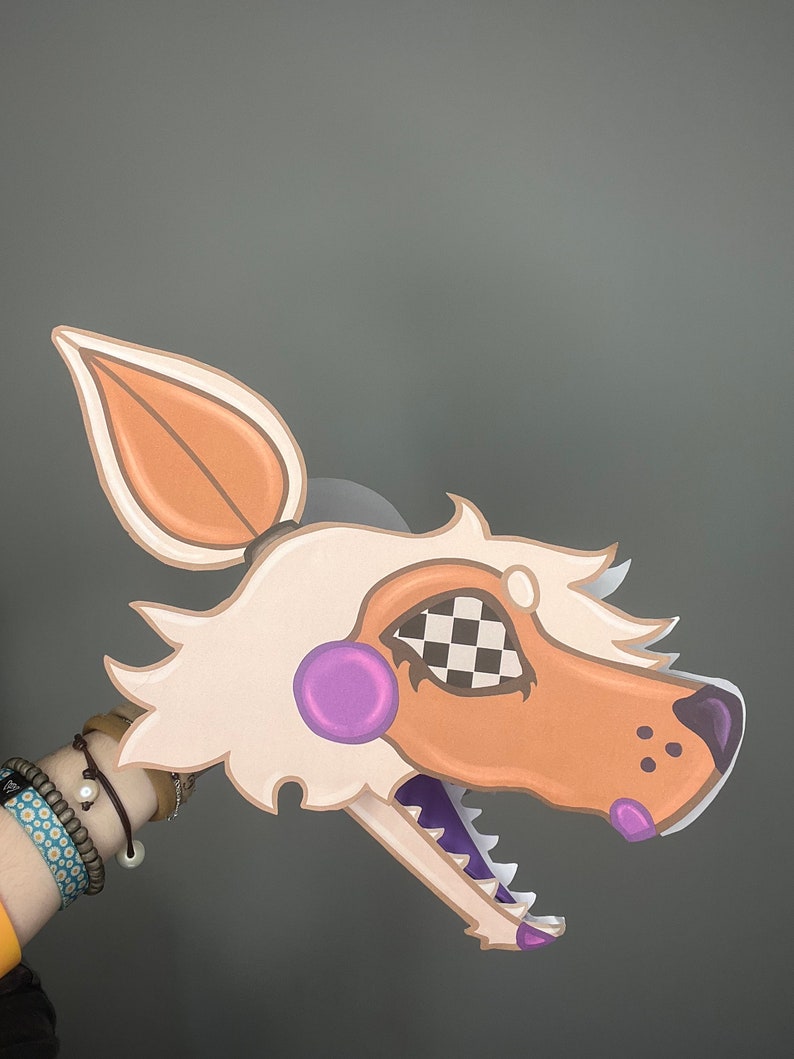 Lolbit FNAF Paper Dragon Puppet - Etsy