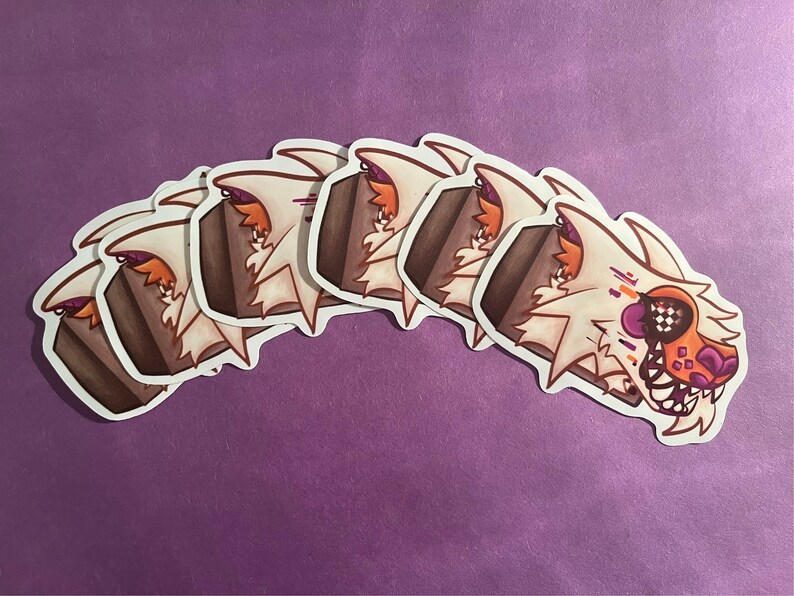 Lolbit Glossy Sticker FNAF - Etsy